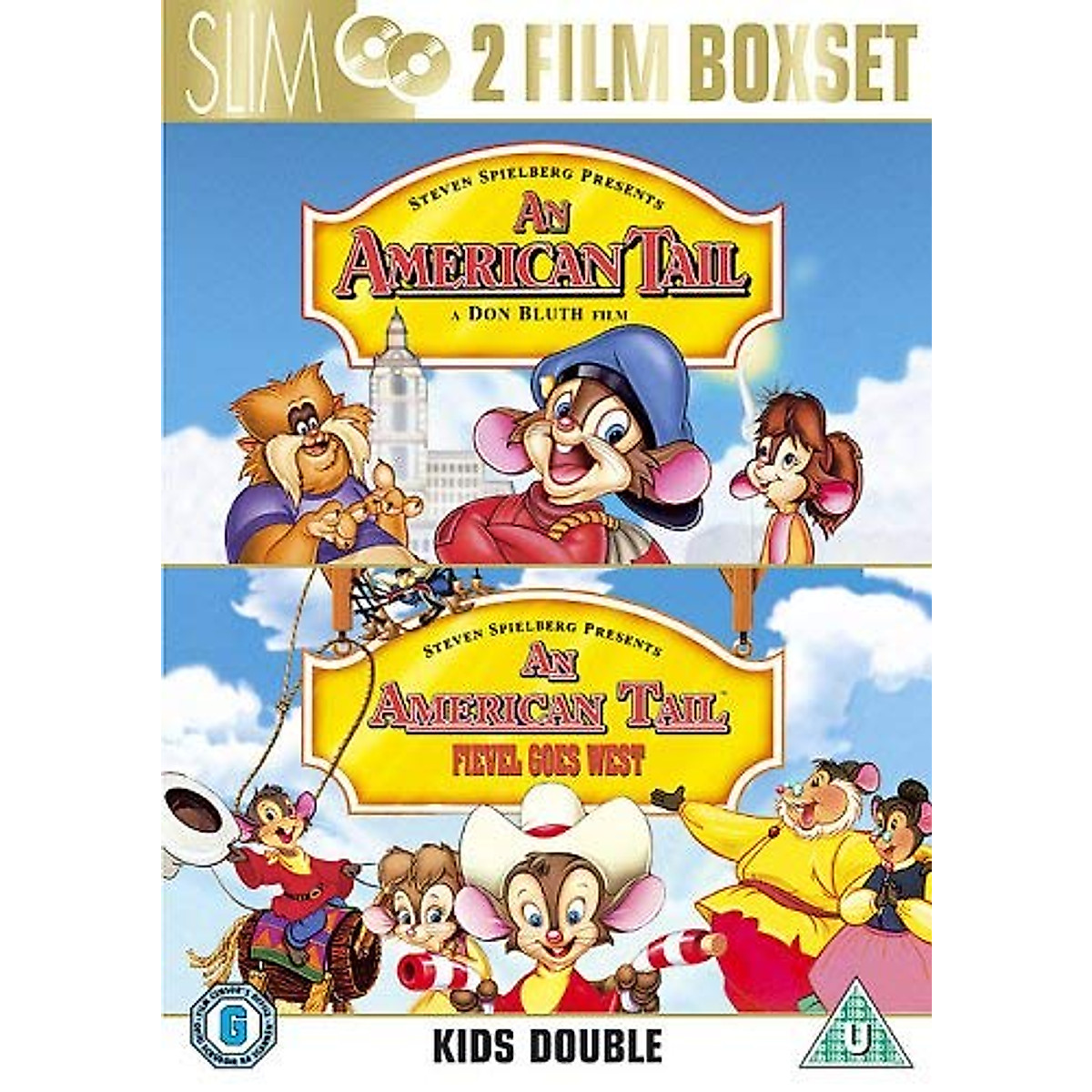 An American Tail/An American Tail - Fievel Goes West [DVD]