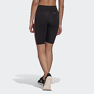 adidas 3-Stripes Short Tights Black/Rose Tone SM
