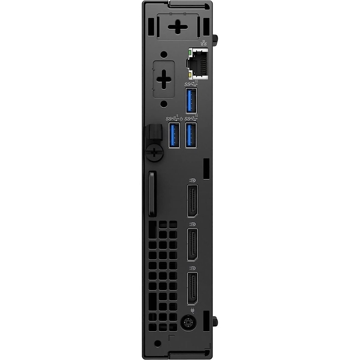 Dell OptiPlex 7000 Desktop Computer - Intel Core i5 12th Gen i5-12500T Hexa-core (6 Core) 2 GHz - 16 GB RAM DDR4 SDRAM - 256 GB M.2 PCI Express NVMe 3.0 x4 SSD - Micro PC - Black