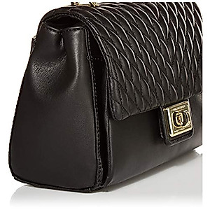 Karl Lagerfeld Paris womens Lucien SATCHEL, Blk/Gold, One Size US