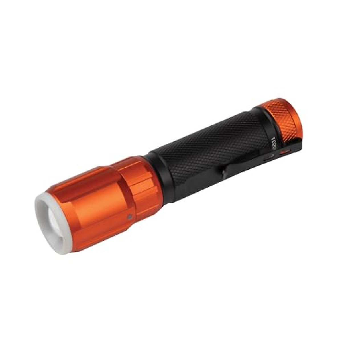 Klein Tools 56412 Rechargeable LED Flashlight with Worklight, 500 Lumens, USB Charging Cable, Pocket Clip, Battery Life Indicator, Magnetic