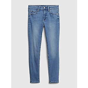 GAP Womens Mid Rise Legging Jeans, Light Brooklyn, 30 Regular US