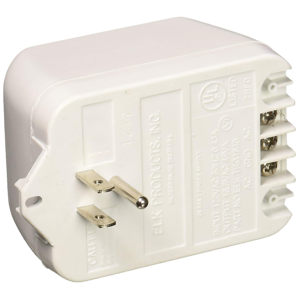 ELK TRG1640 AC Transformer 16.5VAC, 45 VA