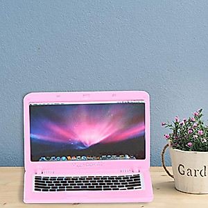 3 Pcs Coforful 1:12 Mini Laptop Set Dollhouse Mini Laptop Scene Miniatures Computer Simulation Notebook Lap Dolls House Furniture Doll Accessories