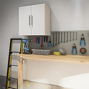 SystemBuild Evolution Camberly 24" Wall Cabinet, Ivory Oak