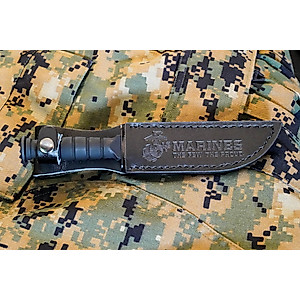 Miniature USMC Fighting Knife Letter Opener - Functional Marine Corps Desk Accessory - Marine Corps Gifts - Disabled USMC Vet Owned SMALL Business