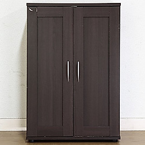 不二貿易(Fujiboeki) Fuji Boeki 86035 Shoe Box, Entryway Storage, 6 Tiers, Width 23.6 inches (60 cm), Brown