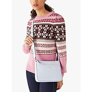 Kate Spade New York Run Around Medium Crossbody Pale Hydrangea One Size