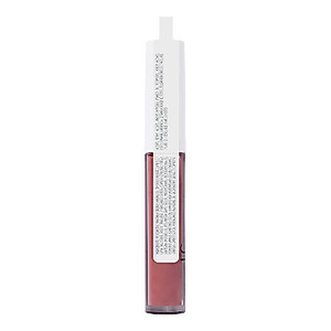 e.l.f. Lip Lacquer, Moisturizing, Shiny, Non-Sticky & Long Lasting, Provides Maximum Color & Glides On, Vegan & Cruelty-Free, Wild Rose, 0.08 Fl Oz