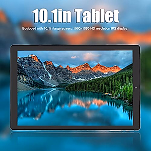 Android 12 Tablet, 10.1in HD LCD Screen, 5G WiFi Calling Pad with Front 200w Rear 500w Dual Camera, Long Lasting Battery, 10 Cores Tablet PC 6GB 128GB(Green)