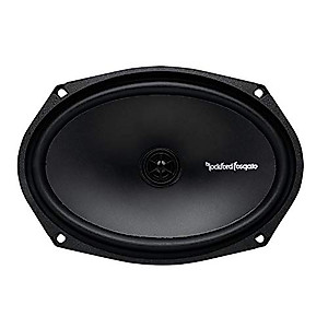Rockford Fosgate R169X2 6x9" 130W Car Speakers and Angled 6x9" Speaker Box