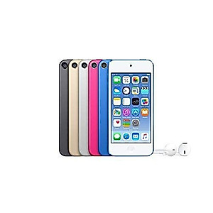 Apple iPod touch 128GB Silver (6th Generation) (Renewed)