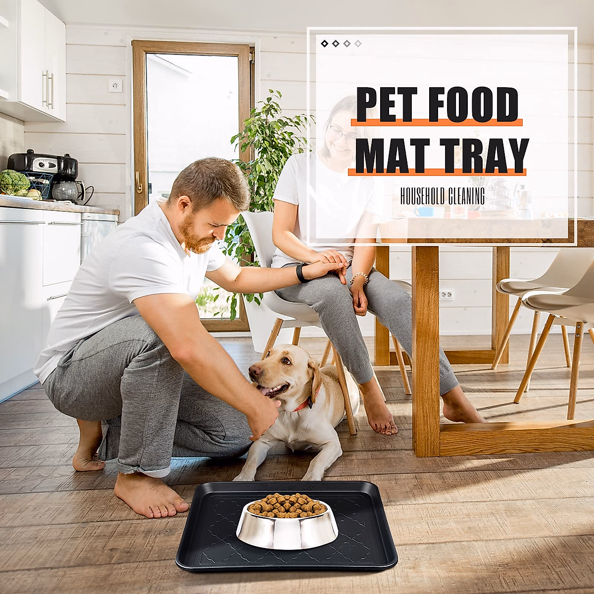 4 Pack Boot Tray Shoe Tray for Entryway Waterproof Plastic Boot Tray Entry Way Shoe Organizer PET Food Tray Indoor Outdoor Boot Mat for Boots Shoes Pets Garden