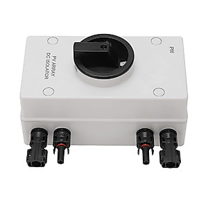 YWBL-WH Solar PV Disconnect Switch 1000V 32A Waterproof Box Isolator DC Quick Disconnect Switch for Power System