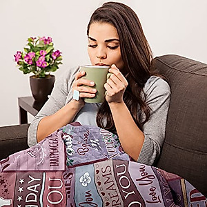 Best 30th Birthday Gifts for Her - Happy 30th Birthday Gifts for Women - Gifts for 30th Birthday Woman - Birthday Gift Ideas for Women 30th - 30th Birthday Decorations for Women Blanket 50" x 60"