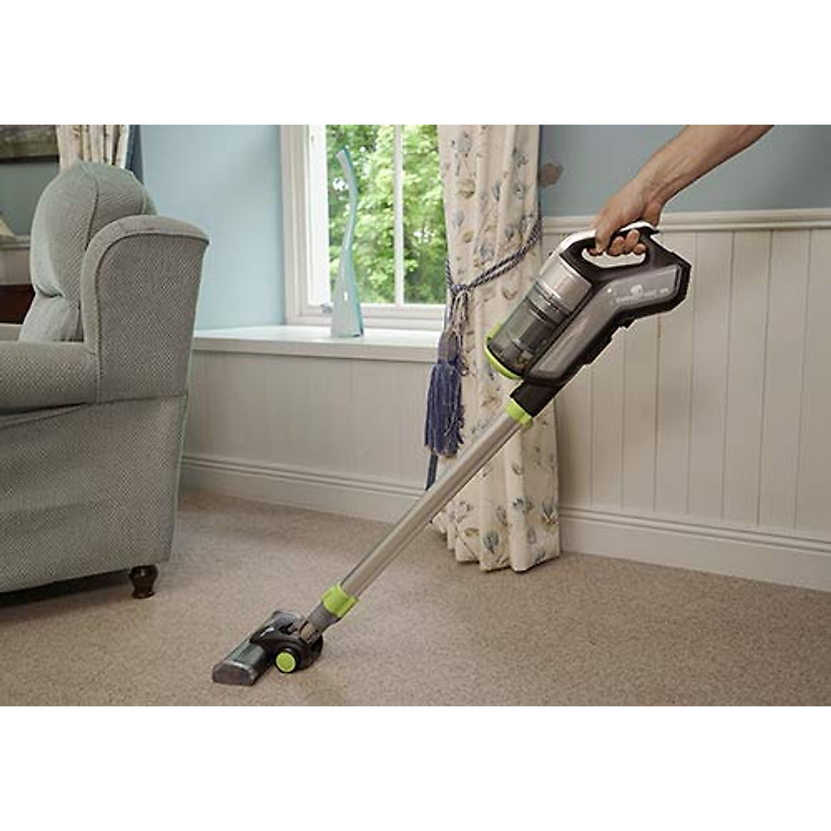 Sweepovac Incredibly Powerful 18Kpa StickVac Cordless Battery Operated Lightweight Stick Vacuum Cleaner Hard Floors, Carpets, Cars, Pets