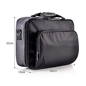 PS5 Carrying Case, PS5 Backpack Travel Case, Playstation 5 Controller Bag, PS5 Digital Edition Headset and Console Holder Backpack Storage Bag for PS5 Accessories (Black)