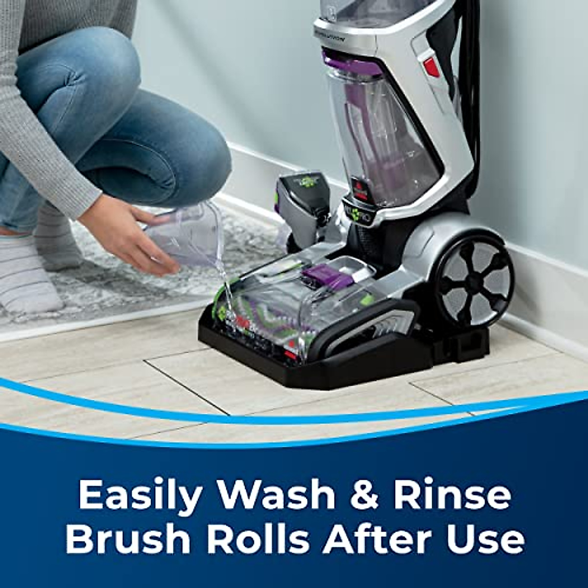 Bissell Carpet Cleaners Rinse & Storage Tray-ProHeat 2X Revolution Pet Pro, 3263, Black