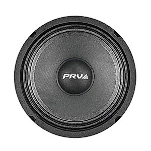 PRV AUDIO 6MB200 v2 6.5 Inch Speakers Midbass Woofer 8 Ohm, 100 Watts RMS, 200 Watts Program Power, 93.5 dB 1.5 in Voice Coil for Small Custom Enclosures Pro Car Audio System (Single)