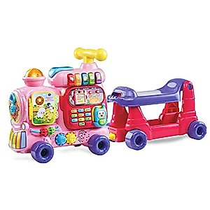 VTech Sit-To-Stand Ultimate Alphabet Train (Frustration Free Packaging), Pink
