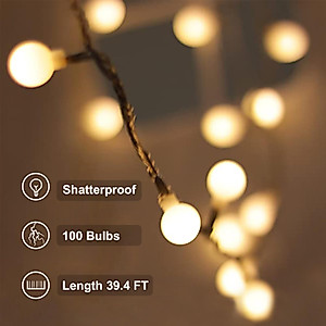 COOS BAY 8x5 Pop up Grill Gazebo with LED Globe String Lights