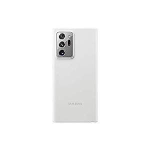 Samsung Official Galaxy Note 20 Series Silicone Cover (White, Note20 Ultra)