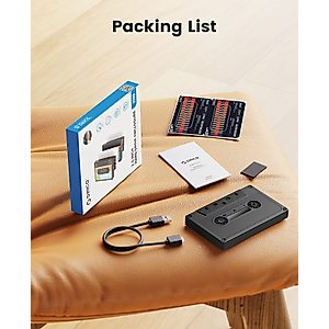 ORICO 2.5'' Hard Drive Enclosure SATA to USB3.0 DIY Sticker External HDD Enclosure for 7/9.5mm HDD SSD, Portable Hard Drive Case with UASP Max 6TB Compatible with Xbox, PS4, Samsung, WD, Seagate