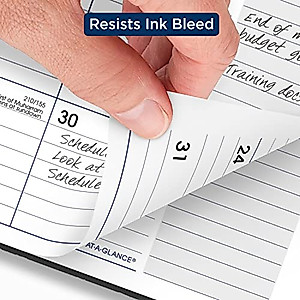 AT-A-GLANCE 2023-2024 Planner, Monthly Academic, 8-1/2" x 11", Large, DayMinder, Charcoal (AYC47045)