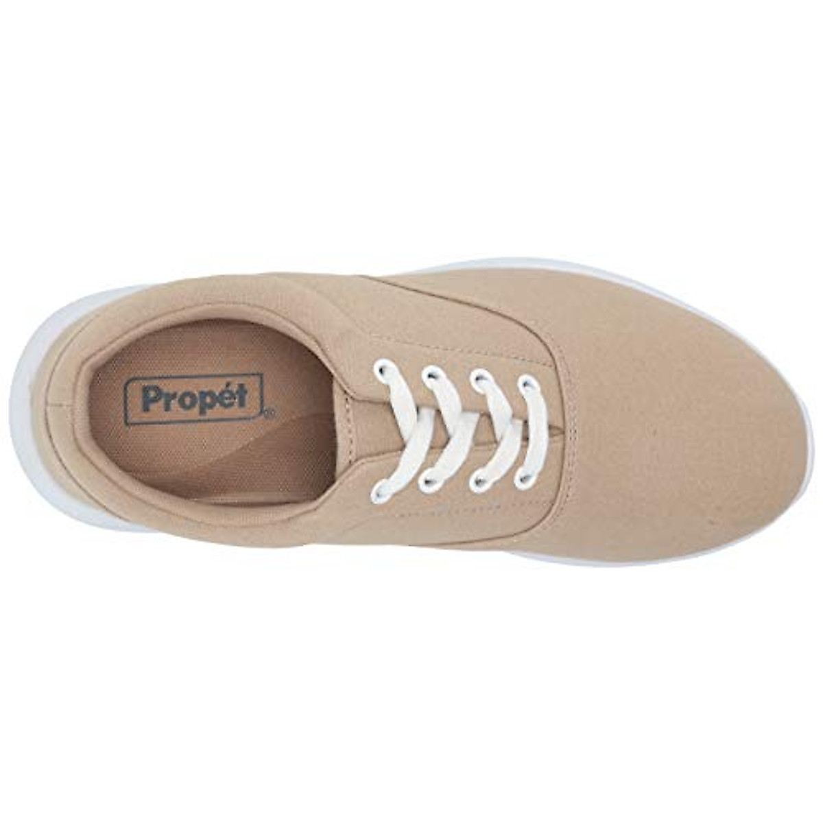 Propét Women's Flicker Sneakers, Tan, 8 Medium US