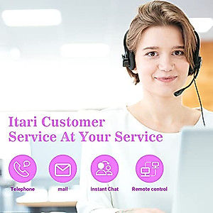 Itari Shipping Label Printer - Thermal Label Printer, Thermal Printer for Shipping Packages, Work with Windows, MacOS and ChromeOS, Compatible with USPS, FedEx, Shopify, Ebay, Amazon