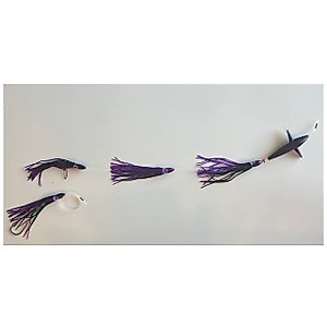 Squid Bird Daisy Chain (Black Bird & Purple Squid)