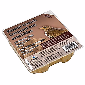 Heath Outdoor Products DD-18 Peanut Crunch Suet Cake, 12-Pack