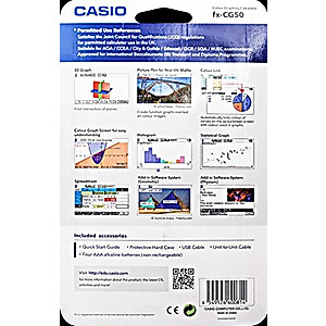 CASIO FX-CG50 Graphic Calculator