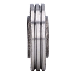 5Pcs Welder Wire Feed Roller 1.2‑1.2mm Groove Bearing Steel Wire Feeding Guide Wheel for OTC MIG Welding Machine