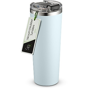 SIPX™ Triple-Insulated Tumblers - 22oz. Premium Modern Tumbler With Lid, insulated Cup Keeps Hot For 6 Hours, Stainless Steel Tumbler Made Of Sustainable Material, Coffee Travel Mug For Home & Office