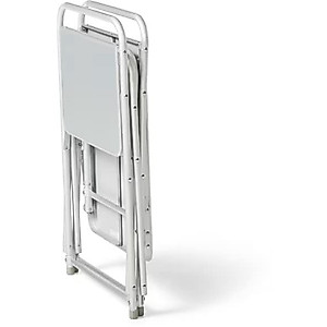 MOUNTAIN SUMMIT GEAR Deluxe Roll Top Kitchen Table for Camping made with Weather-Resistant Aluminum (by Caddis Sports Inc.)