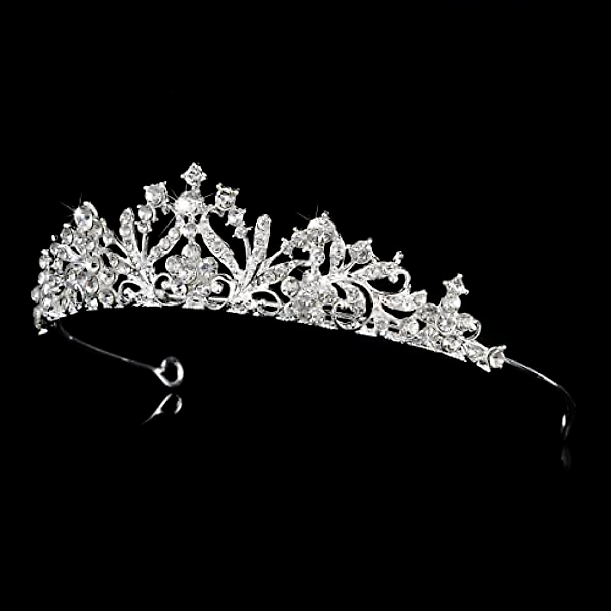 Vovii Tiaras and Crowns for Girls Headband Princess Tiaras for Little GIrls Birthday Pageant Cosplay Prom Princess Silver Crown for Girl's Decorations