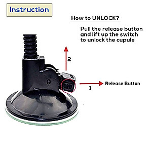 Car Holder, 360 Adjustable Car Multi-Direction Mount Holder Stand Cradle for iPhone 6, Car Windshield Suction Cup Stand Mobile Holder for Mobile / MP4 / PDA/GPS/PSP