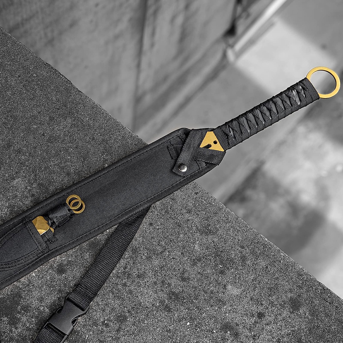 DISPATCH Full Tang Tactical Katana Ninja Sword Machete Fixed Blade Combat Stainless Steel Blade with Sheath for Hunting, Outdoor Camping, Survival