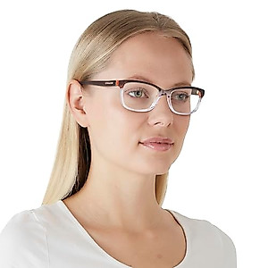 Coach HC6089 Prescription Eyewear Frames, Transparent Purple Gradient/Demo Lens, 51 mm