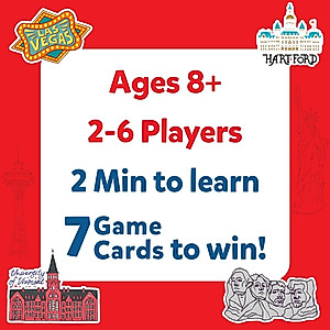 Skillmatics Card Game - Guess in 10 States of America, Educational Travel Toys for Boys, Girls, and Kids Who Love Board Games, Geography and History, Gifts for Ages 8, 9, 10 and Up