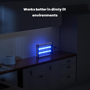 YISSVIC Electric Bug Zapper, LED Indoor Insect Killer, Powerful Mosquito Zapper, Fly Zapper, Mosquito Killer Indoor for Home Office