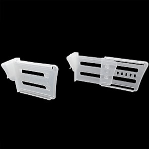 Fridge Space Allocator TAODAN 12PCS Refrigerator Side Door Seperator, Kitchen Refrigerator Snap- on Shelf Refrigerator Organizer Dividers, Classification Partition Boards, Refrigerator Divider