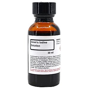 ALDON Innovating Science Gram's Iodine Solution, 1 fl oz (30mL) - The Curated Chemical Collection