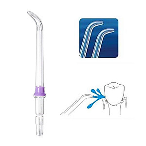 Flosser Replacement Tips for Waterpik Water Flosser, High-Pressure Jet Tips, Flosser Refill Replacement Heads, Compatible with Waterpik Oral Irrigator and Dental Flossers, Orthodontic Tips 4 Packs