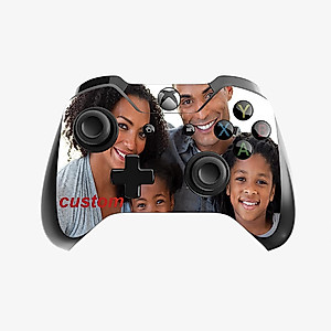 Custom Vinyl Skin Sticker Decal Cover for Xbox One Controller with Your Own Picture