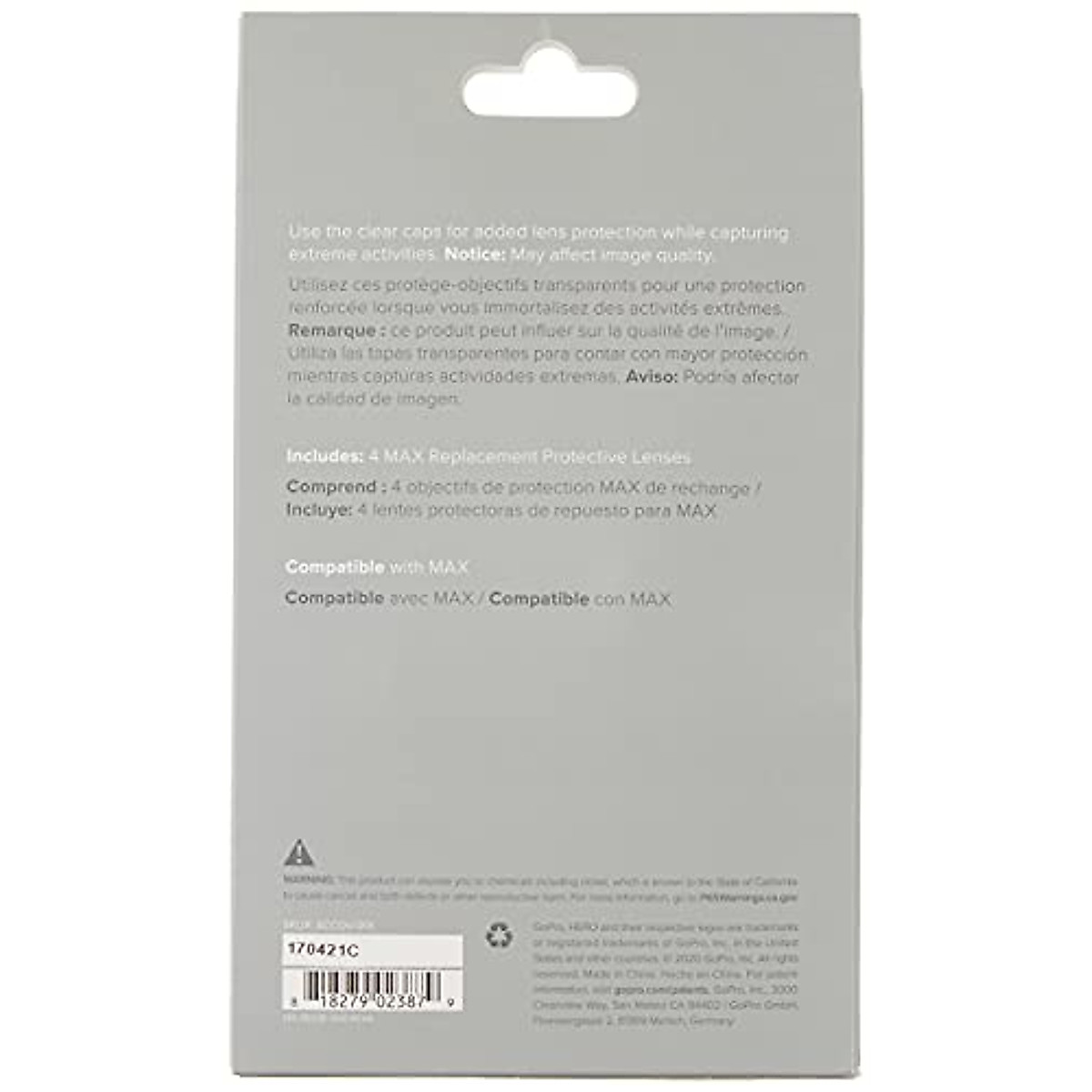 GoPro MAX Replacement Protective Lenses - Official GoPro Accessory