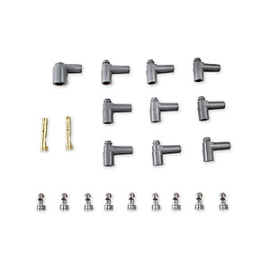MSD 31189 Super Conductor Spark Plug Wire Set, Multi-Angle Plug, HEI Cap