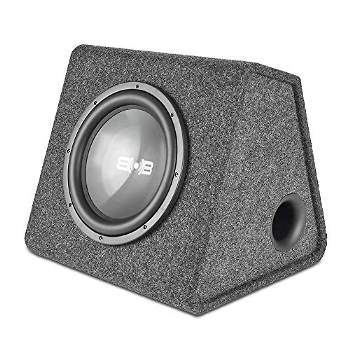 BELVA BSAP112 660W Max Single 12" Powered Vented Subwoofer Enclosure with a Built-in Class D Amplifier