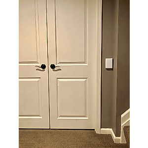 Child Be Safe, Baby Toddler Pet Resistant Electrical Safety Cover Guard for Home and Business, Made in USA, Traditional Standard Toggle Light Switch (White, Single Unit)